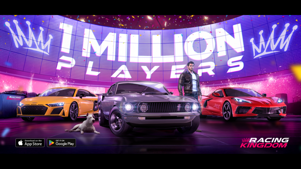 Racing Kingdom has surpassed 1 million players! - SuperGears Games